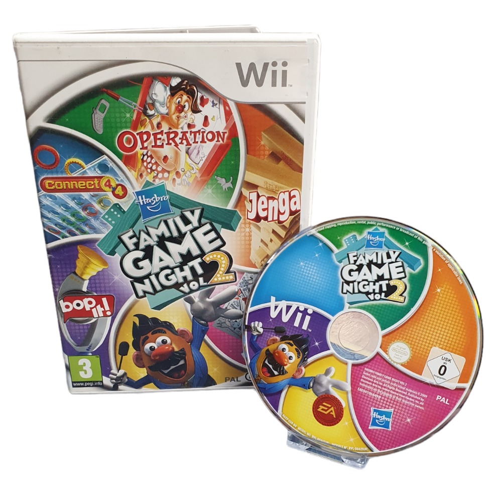Pre-owned Hasbro Family Game Night Vol 2 Wii - Own4Less